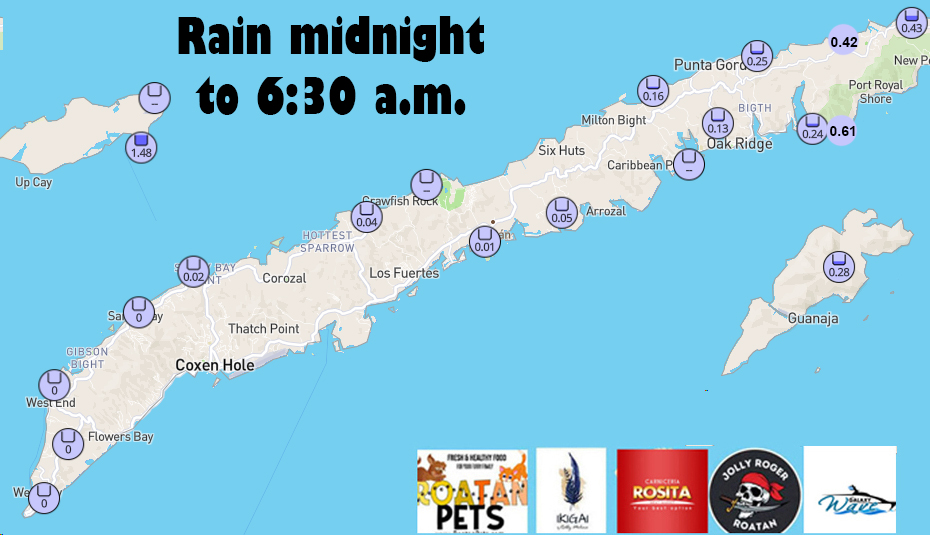 August 13, 2024 – Welcome to Roatan Weather